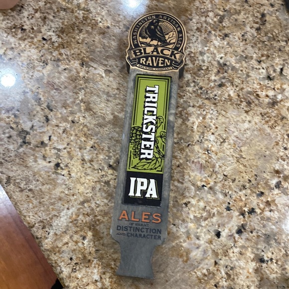 Other | Black Raven Brewing Company Trickster Ipa Keg Handle | Poshmark